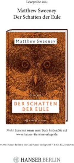 Matthew Sweeney Der Schatten der Eule - Leseprobe aus: Mehr Informationen zum Buch finden Sie ...