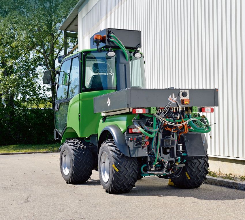 Skalierbare elektrische Antriebseinheit für Multifunktionsfahrzeuge