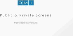 Public & Private Screens - Methodenbeschreibung - Digital Media Institute