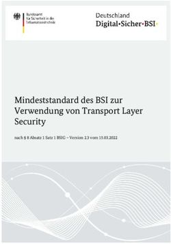 Mindeststandard des BSI zur Verwendung von Transport Layer Security ...