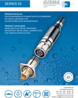 SERIES 35 SERIES 35 - GISMA Steckverbinder GmbH