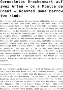 Geroestetes Knochenmark auf zwei Arten - Os à Moelle de Boeuf - Roasted ...