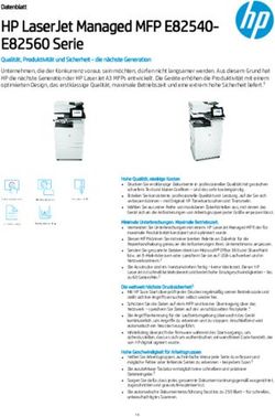 HP LaserJet Managed MFP E82540- E82560 Serie - Datenblatt