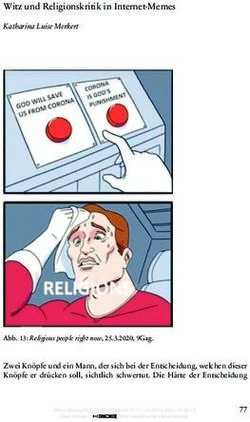 Witz und Religionskritik in Internet-Memes - Katharina Luise Merkert ...