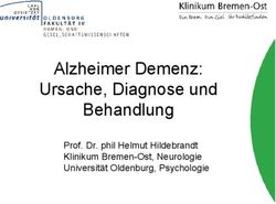 Alzheimer Demenz: Ursache, Diagnose und Behandlung - Prof. Dr. phil ...