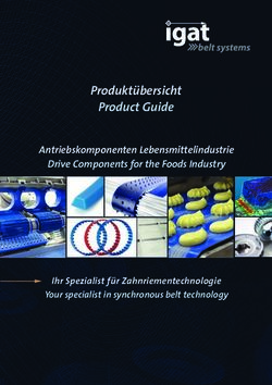 Produktübersicht Product Guide - Antriebskomponenten ...